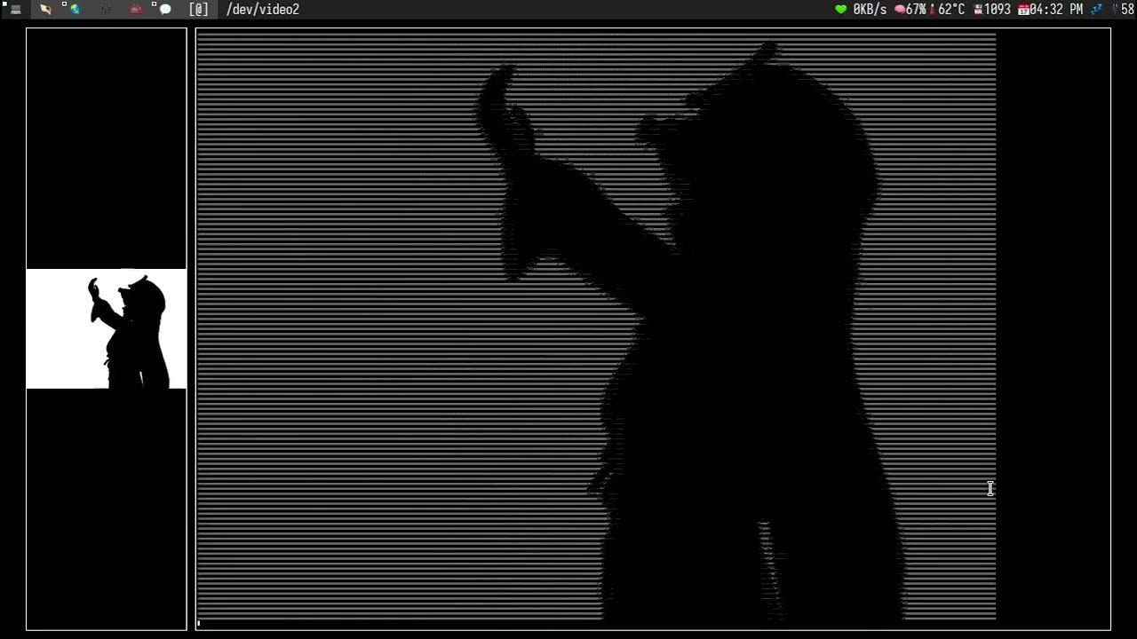 ASCII video converter in RUST - YouTube