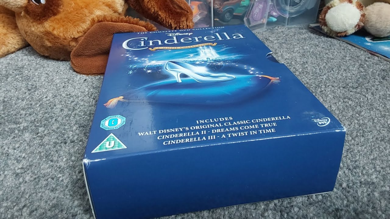 Cinderella 3 Movie Collection (UK) DVD Unboxing - YouTube