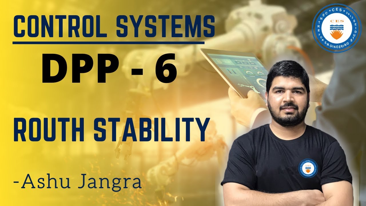 L6: Routh Stability Criterion | Control Systems | Daily Practice Problems | GATE/ESE - YouTube