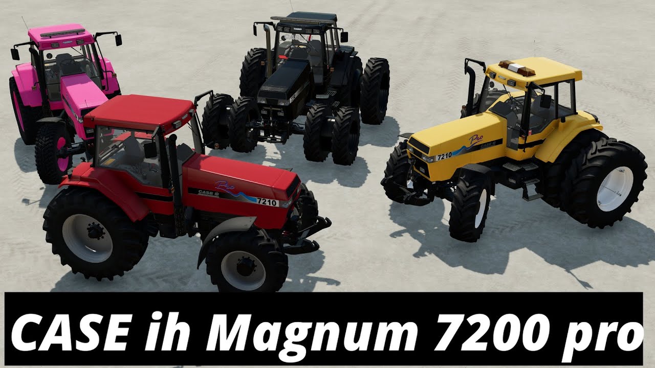 FS22 CASE ig magnum 7200 pro by: JensM - YouTube