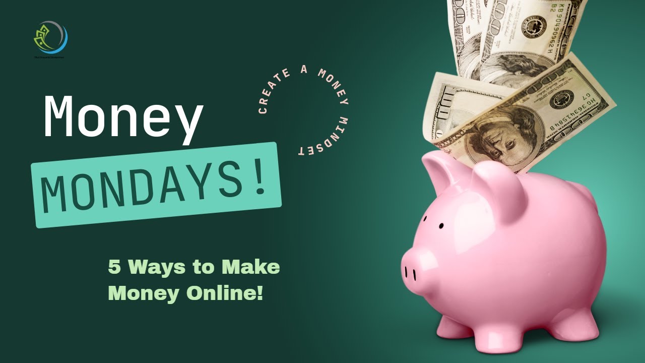 Money Monday: 5 Ways to Make Money Online | Dr. Rick Wallace - YouTube