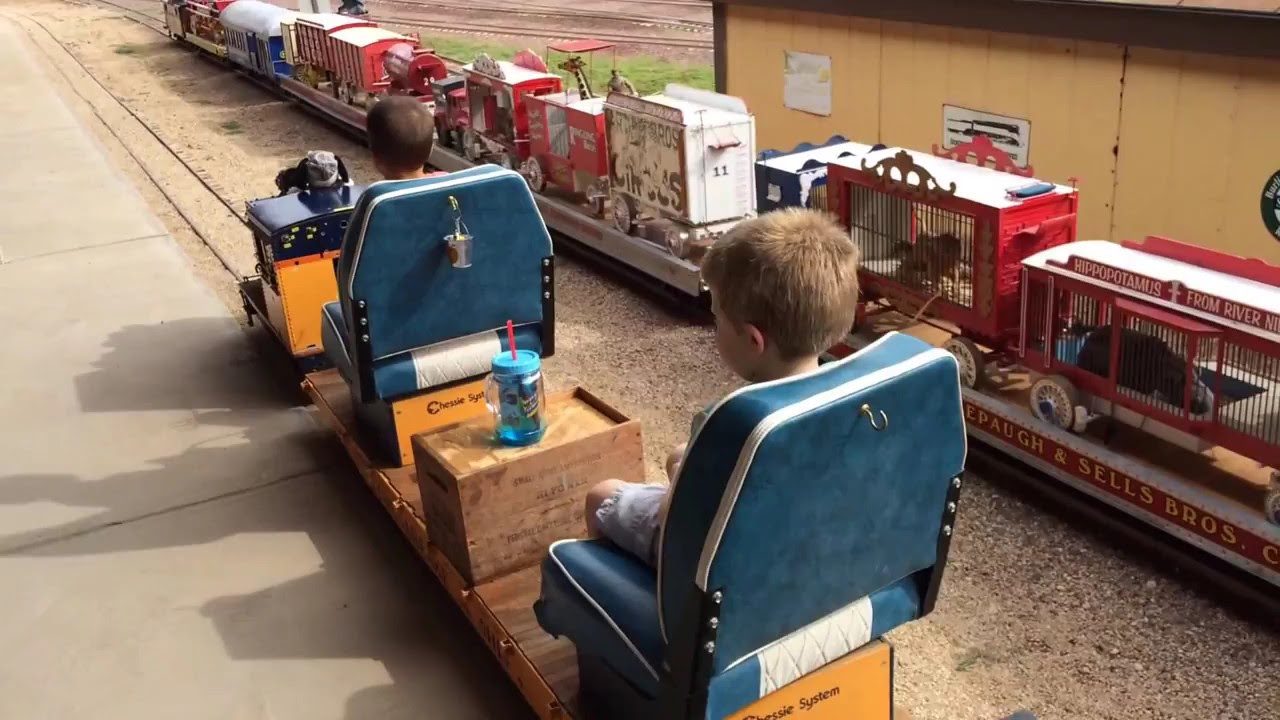 Oliver drives the train - YouTube