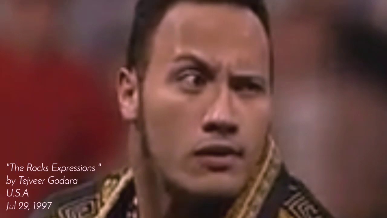 The Rock Funny Expressions - YouTube