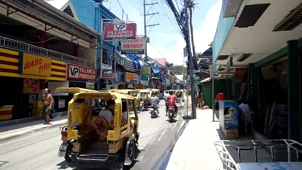 Walking through Boracay Town - YouTube