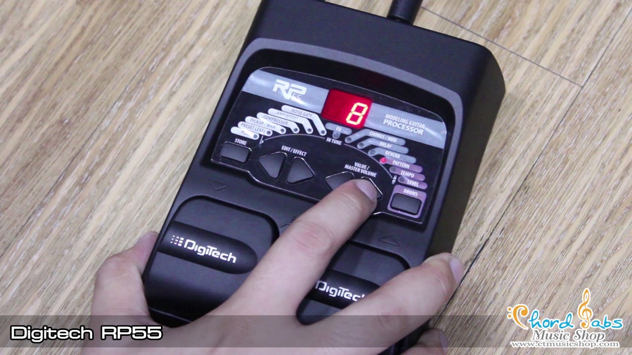 รีวิว Review Digitech RP55 by CT Music Shop - YouTube