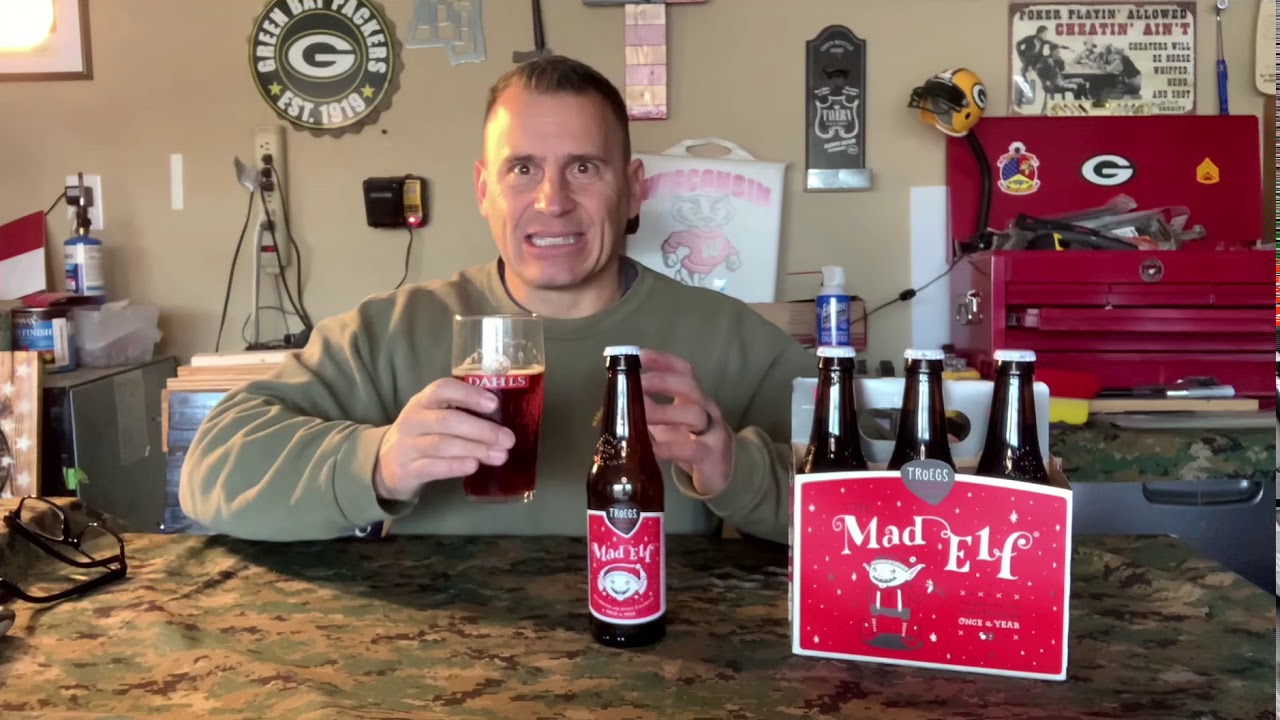 Beer Review#44 The Mad Elf, Bottled By Troegs Brewing Co. Hershey PA ...