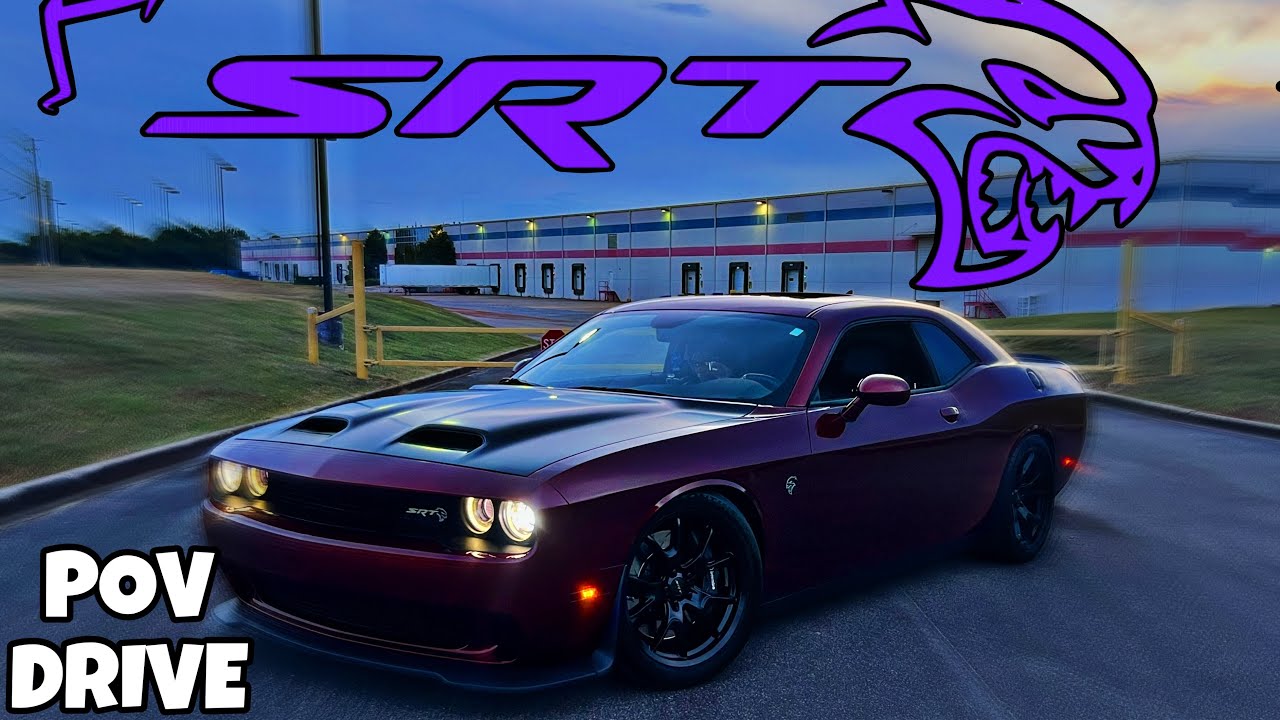 HELLCAT CITY POV DRIVE(BEST SOUNDING CAR)🚗💨#trending #hellcat #srt #fyp ...