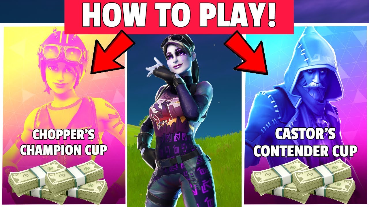 How To Play CHAMPION And CONTENDER CASH CUPS! Chopper's/Castor's Trio ...