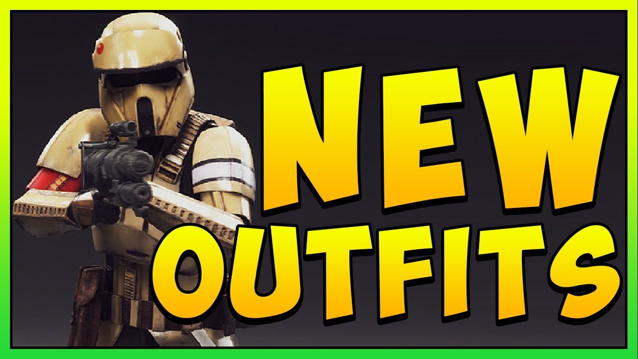 Star Wars Battlefront Rogue One Scarif Outfits Gameplay! (Shoretrooper ...