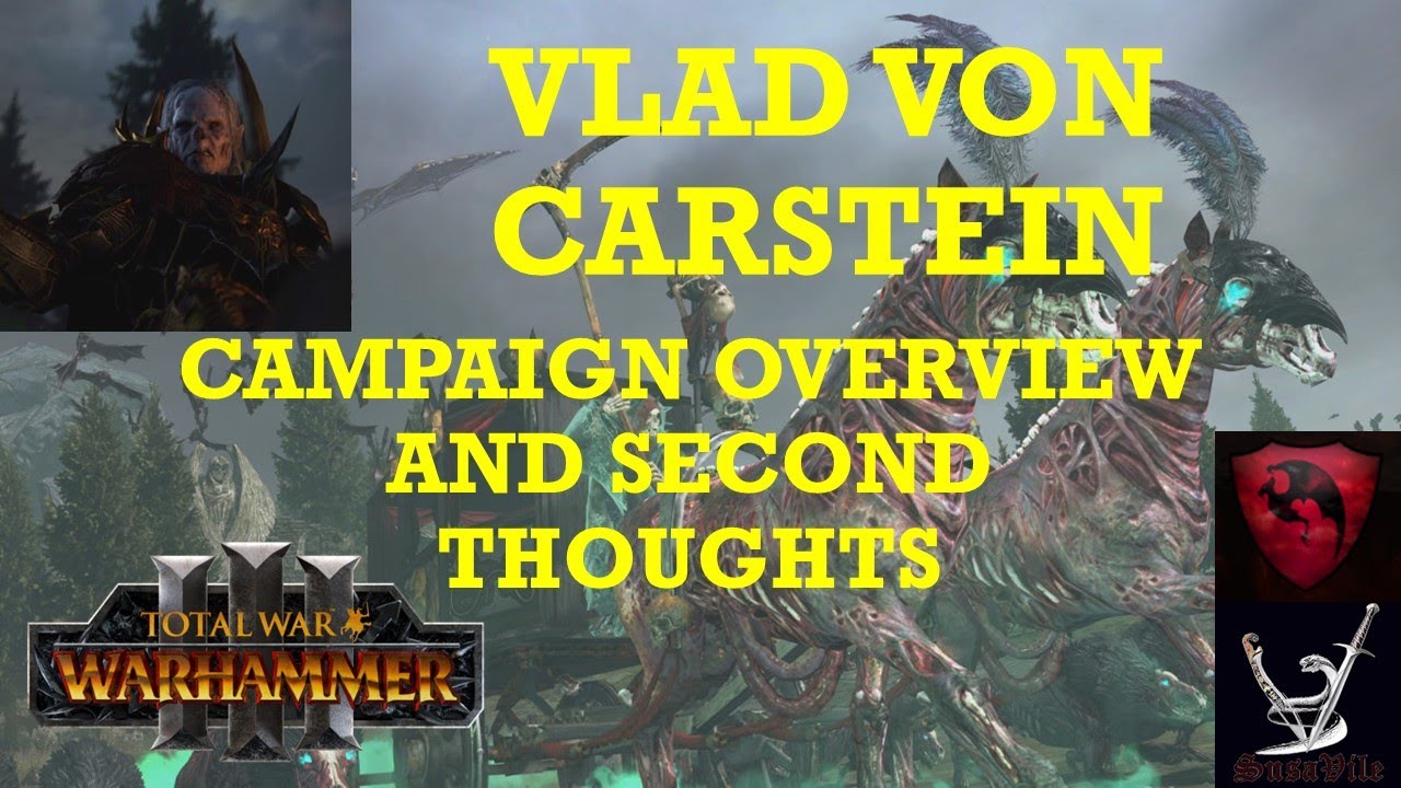 Total War: Warhammer 3 Immortal Empires Vlad von Carstein - Vampire ...