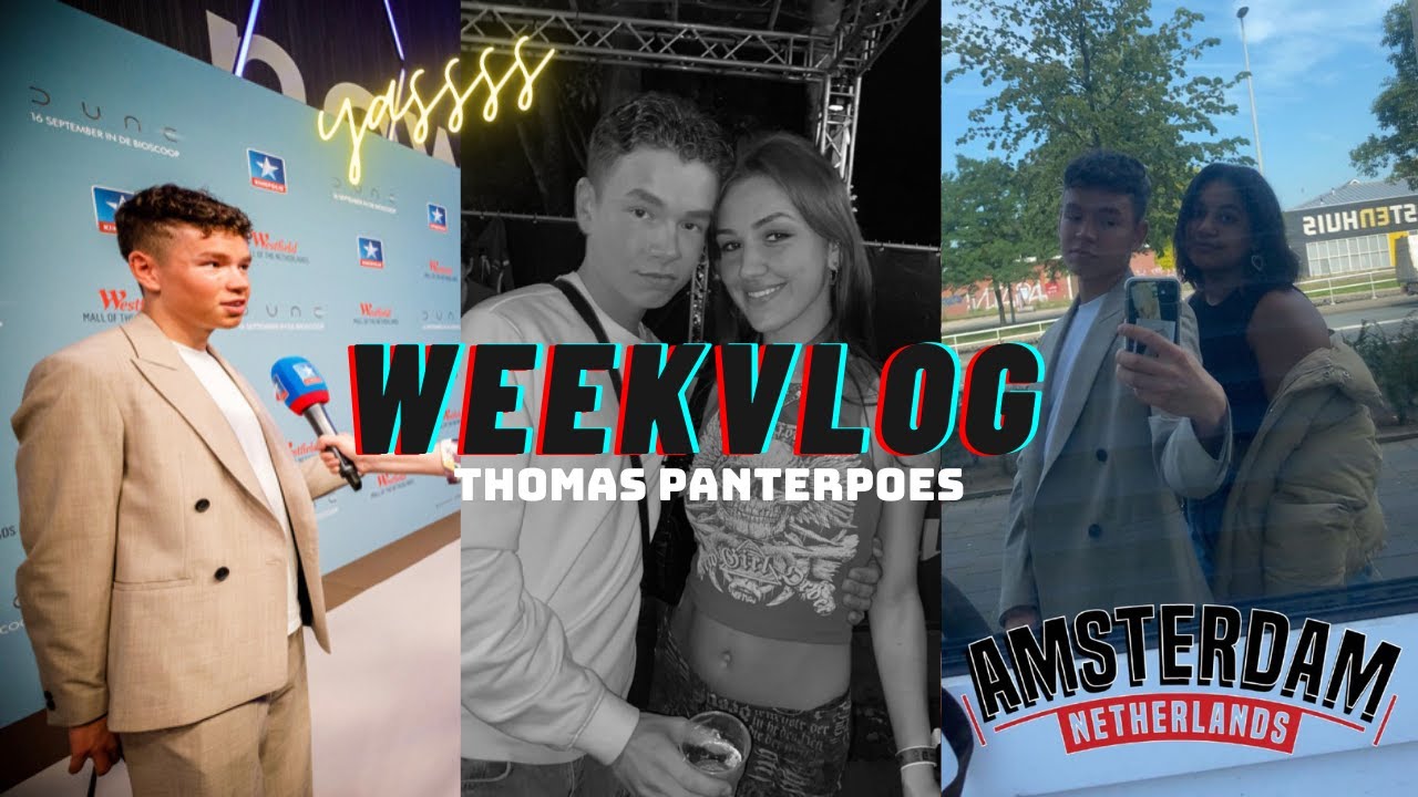 weekvlog 1 :) // thomas panterpoes - YouTube