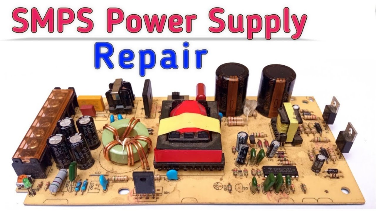 How to Repair SMPS Power Supply 20 Amp - YouTube