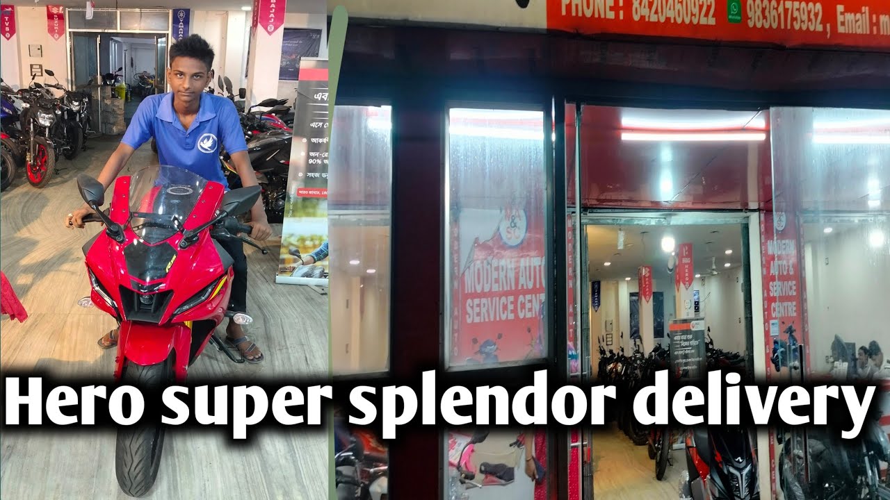 Hero super Splendor delivery 🚚 🚀#probashvlog - YouTube