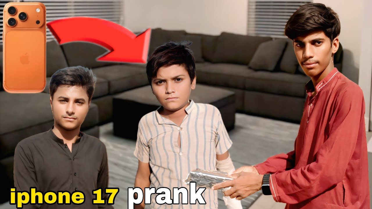 iphone 17 Prank on my Friend 🤣 - YouTube