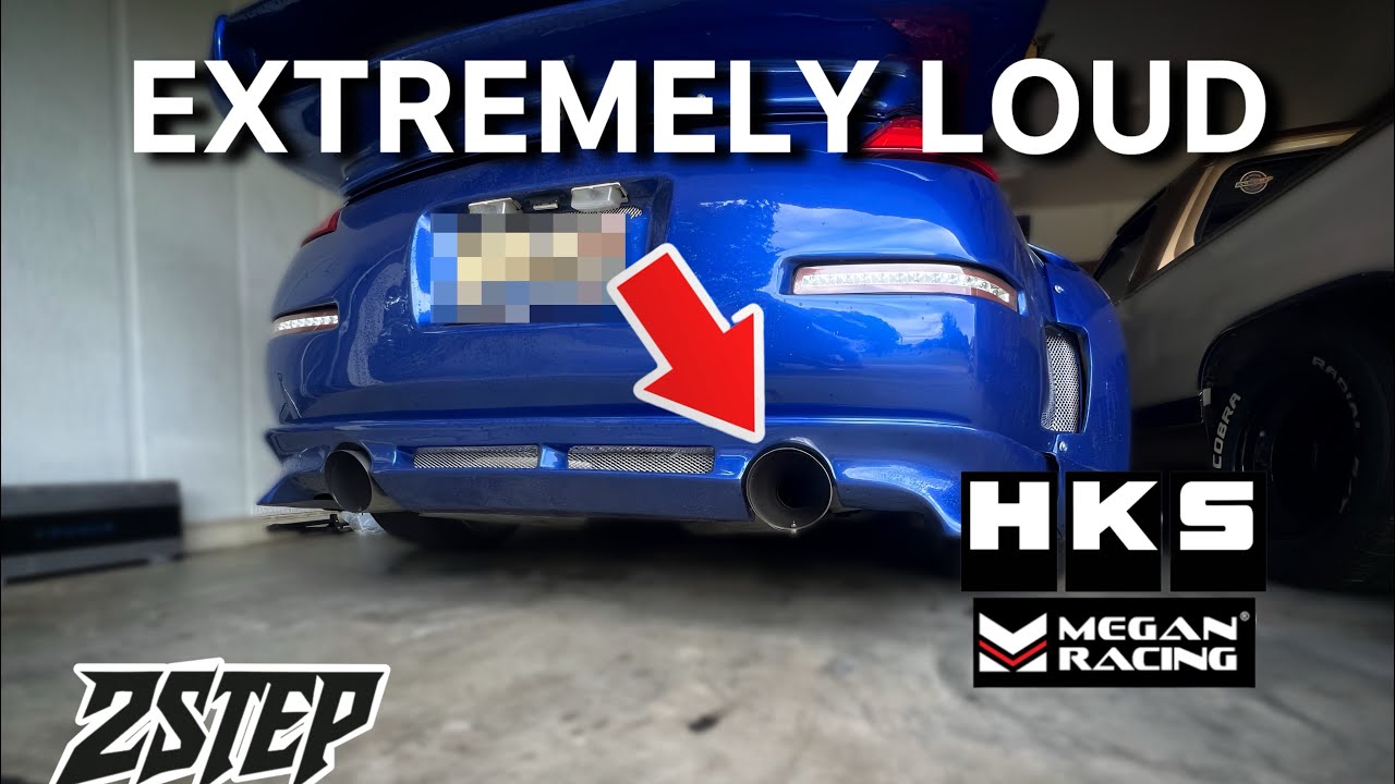 350Z GETS NEW EXHAUST!!! HKS+MeganRacing | EP.1 350Z - YouTube