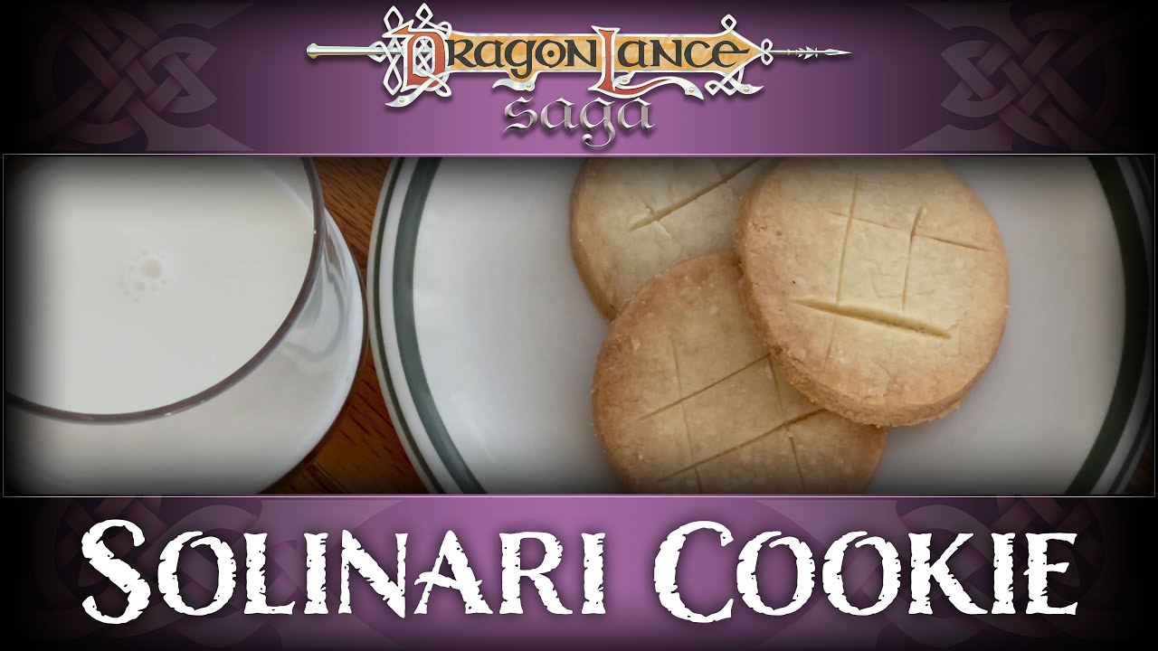 Solinari (White Moon) Cookies - Recipes | DragonLance Saga - YouTube