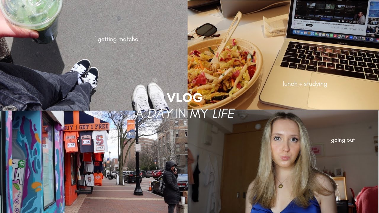 saturday vlog | day in my life as a college student - YouTube