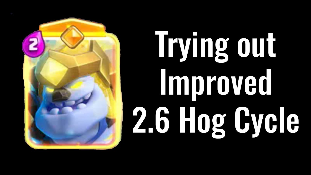 Trying out the Improved 2.6 Hog Cycle - YouTube