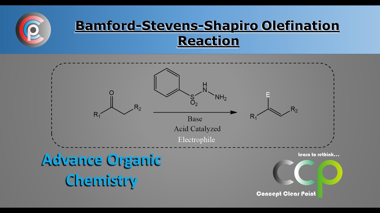 Bamford-Stevens-Shapiro Olefination Reaction | Advance Organic Reaction ...