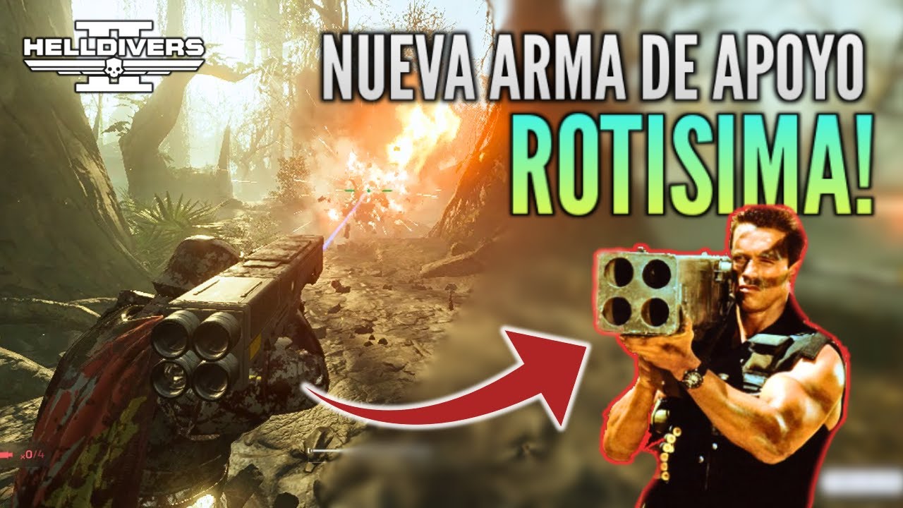 El ARMA De Apoyo Que Tanto Esperábamos! Hell Divers 2 Gameplay - YouTube