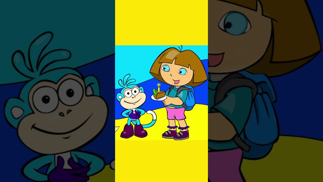 Swiper wants to steal a cake from Dora - YouTube