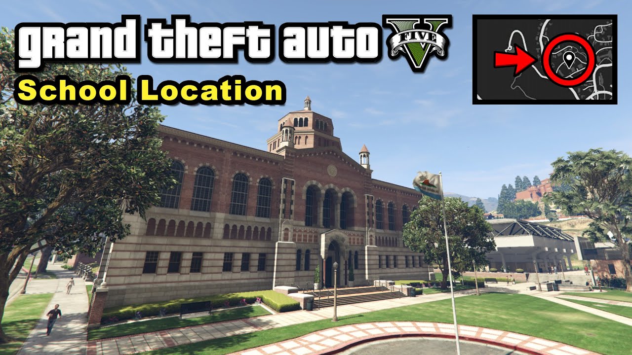 School location - GTA 5 - YouTube