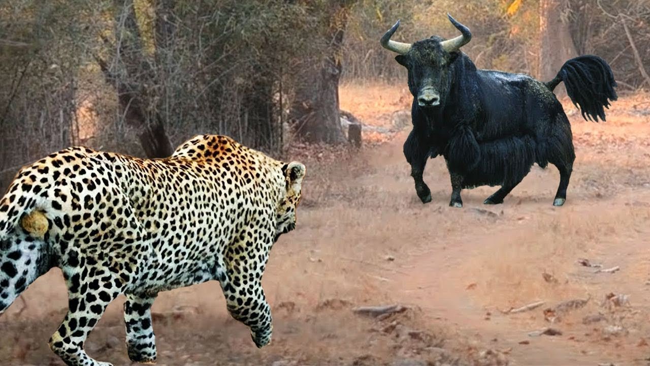 Here's What the World's Most Powerful Bull Can Do! Rare Animal Battles ...