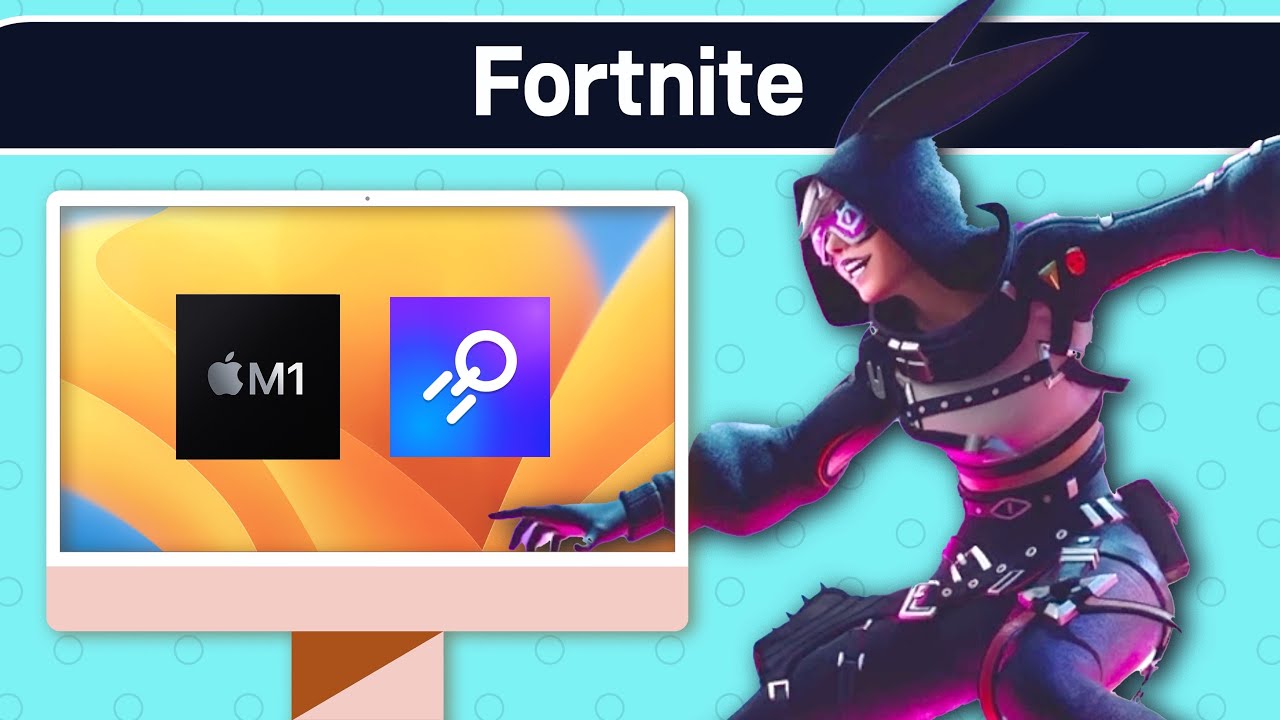 [M1 iMac 2021] Fortnite #boosteroid - YouTube