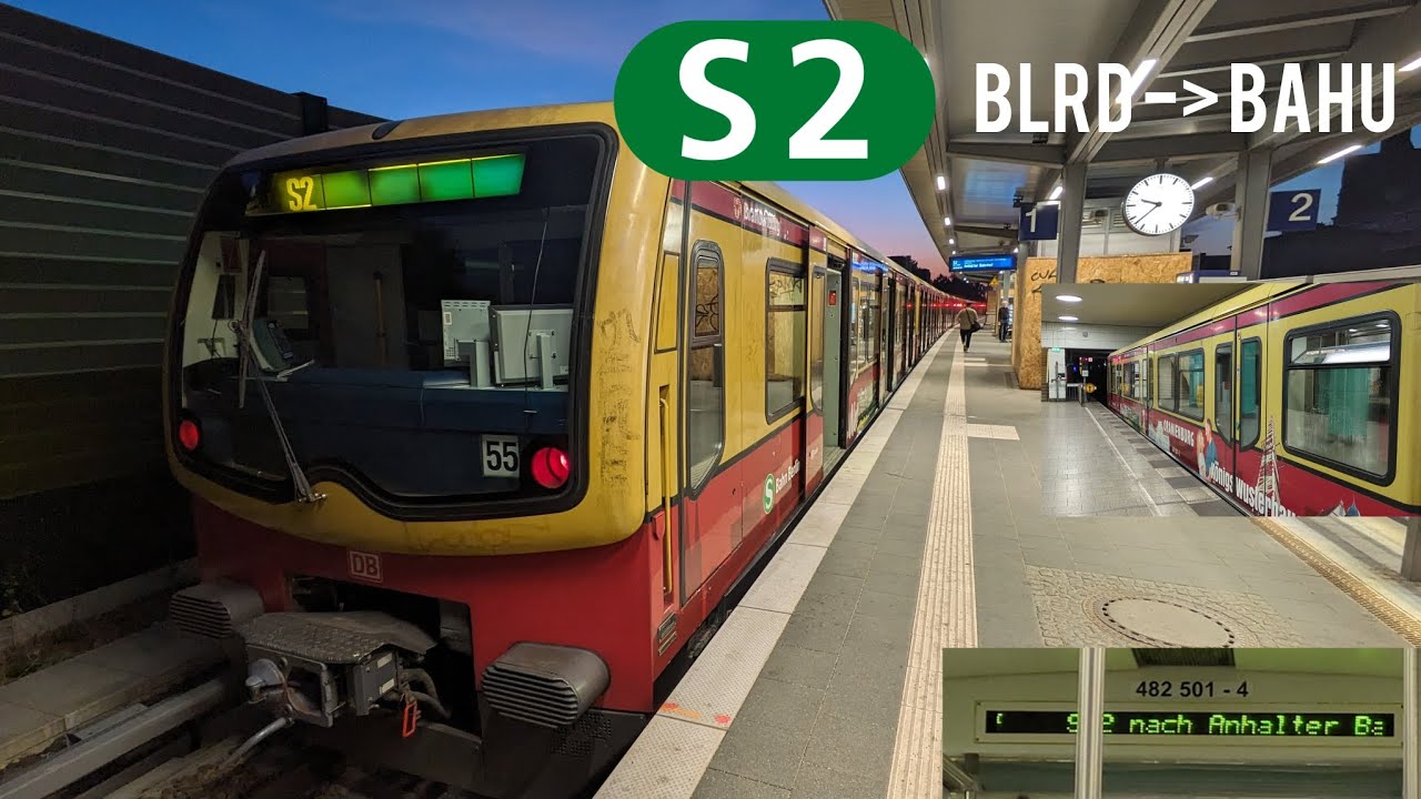 S-Bahn Berlin|Aussetzermitfahrt #4 auf der S2 von Lichtenrade bis ...
