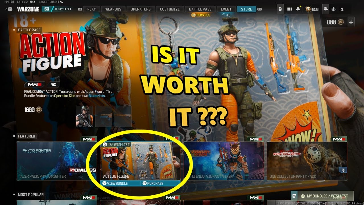 IS THE "ACTION FIGURE" BUNDLE ?WORHT IT? - YouTube