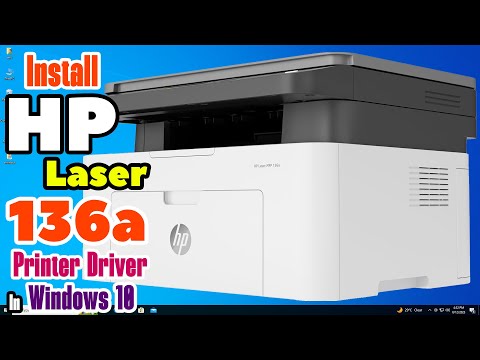 How to Download & Install HP Laser 136a Printer Driver in Windows 10 PC or Laptop