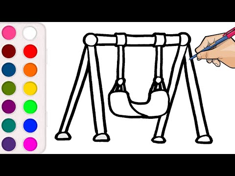Cradle Drawing Tutorial | Easy Step-by-Step Guide | Tutorial for Kids ...