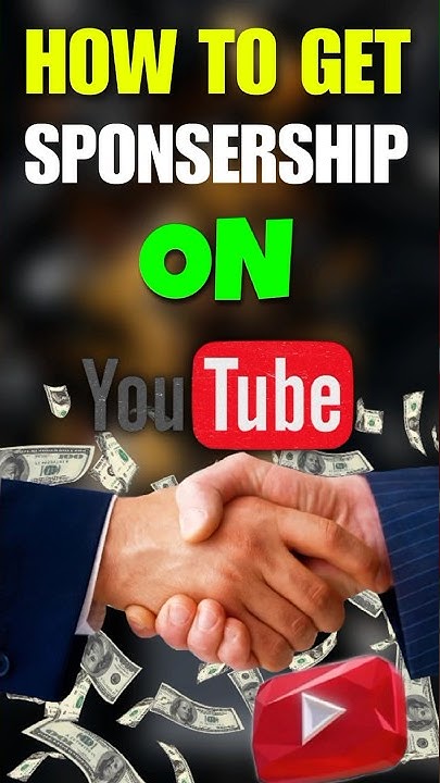 How to get YouTube Sponsorship and Brand deals🤑| Sponsorship kaise le 2023🔥 #earning #shorts ...