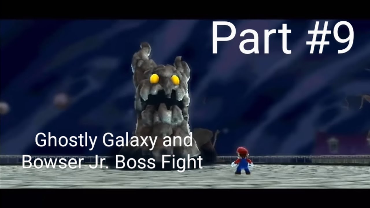 Super Mario Galaxy - Part 9: Ghostly Galaxy and Bowser Jr. Airship ...
