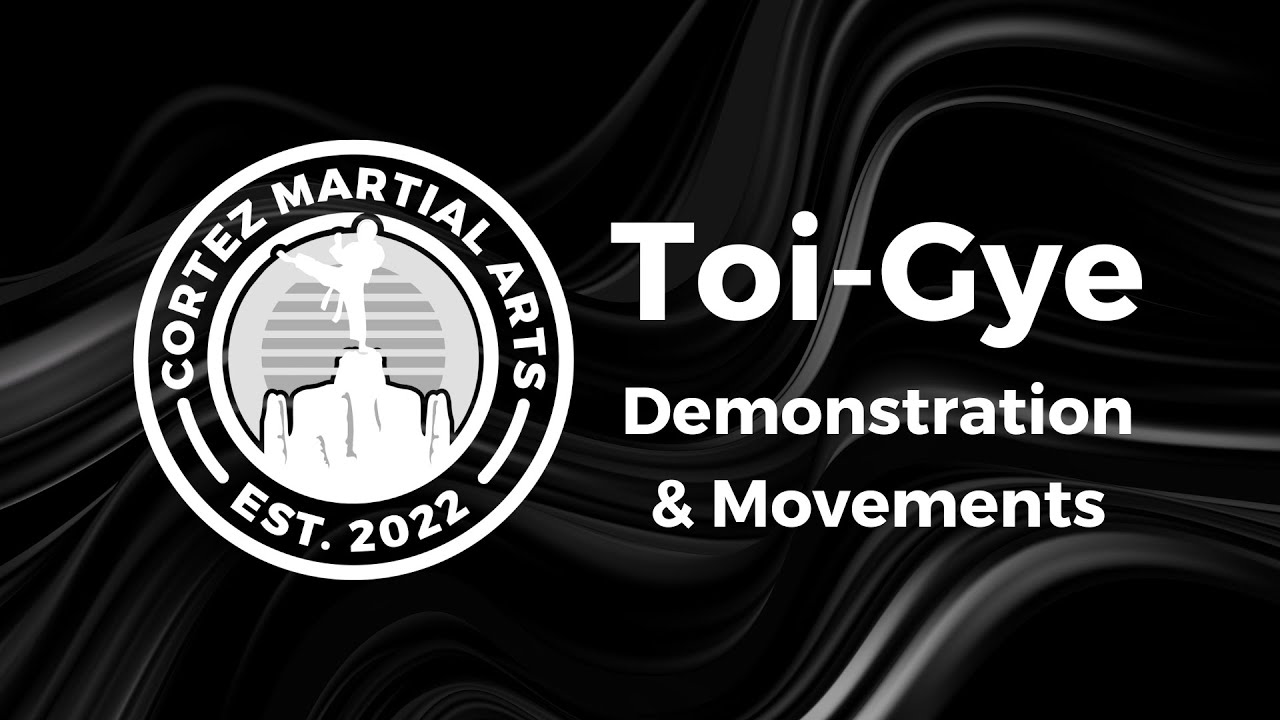 Toi-Gye Pattern | Blue/Red Belt (3th Gup) | Demonstration With ...