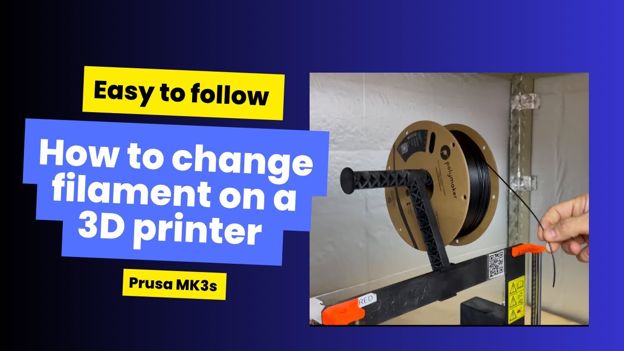 Seamless Filament Change Tutorial for Prusa 3D Printers: Quick and Easy ...