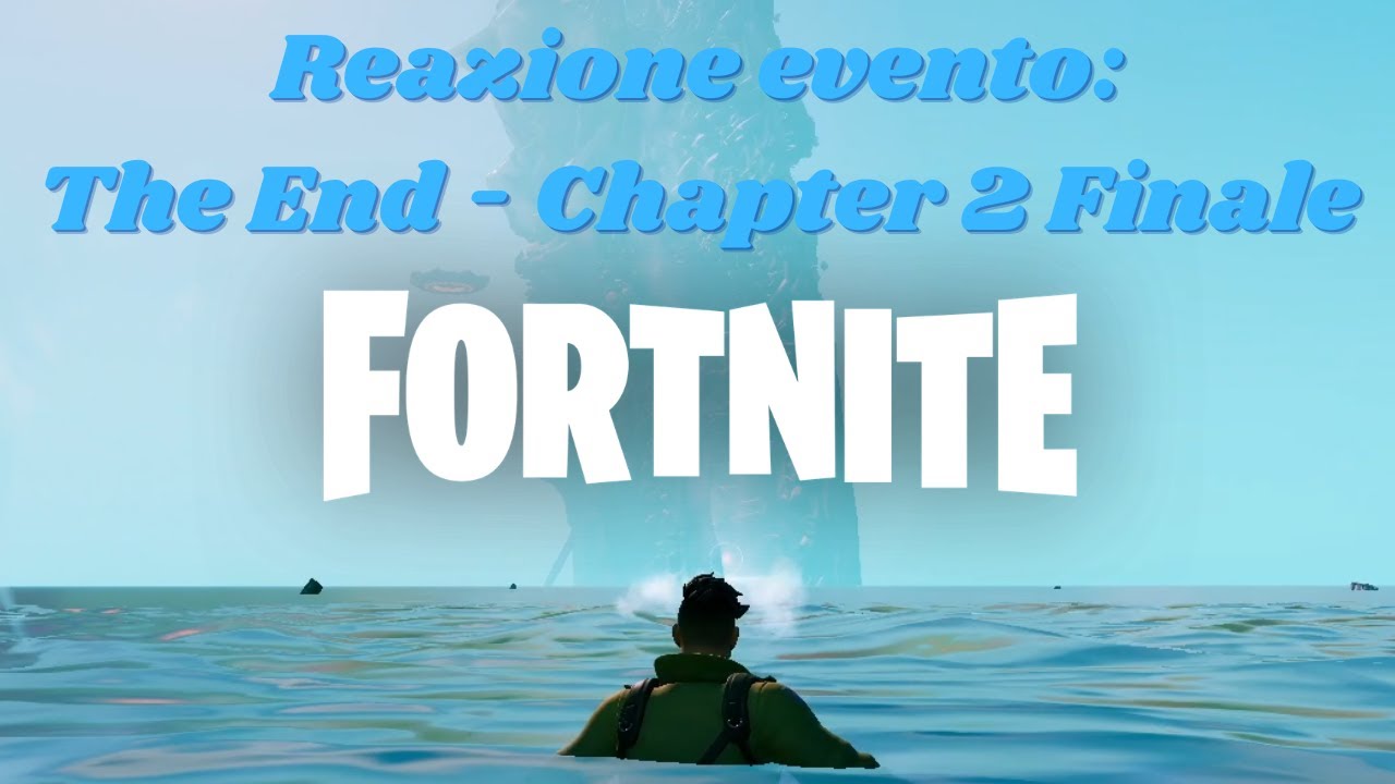 Reazione Evento: The End - Chapter 2 Finale - Fortnite - YouTube