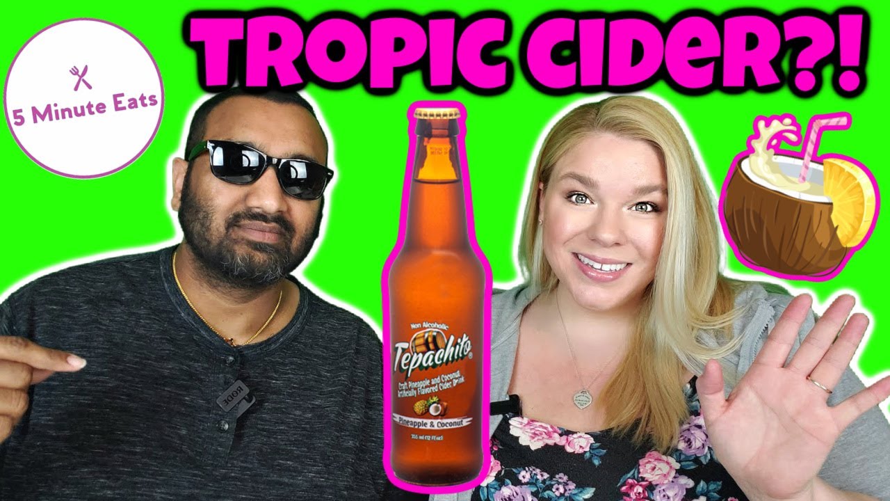 Tepachito Craft Pineapple Cider Drink Pineapple & Coconut Review - YouTube