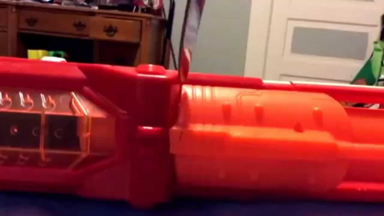 Nerf Mega Centurion- How to take the barrel off the Centurion. - YouTube