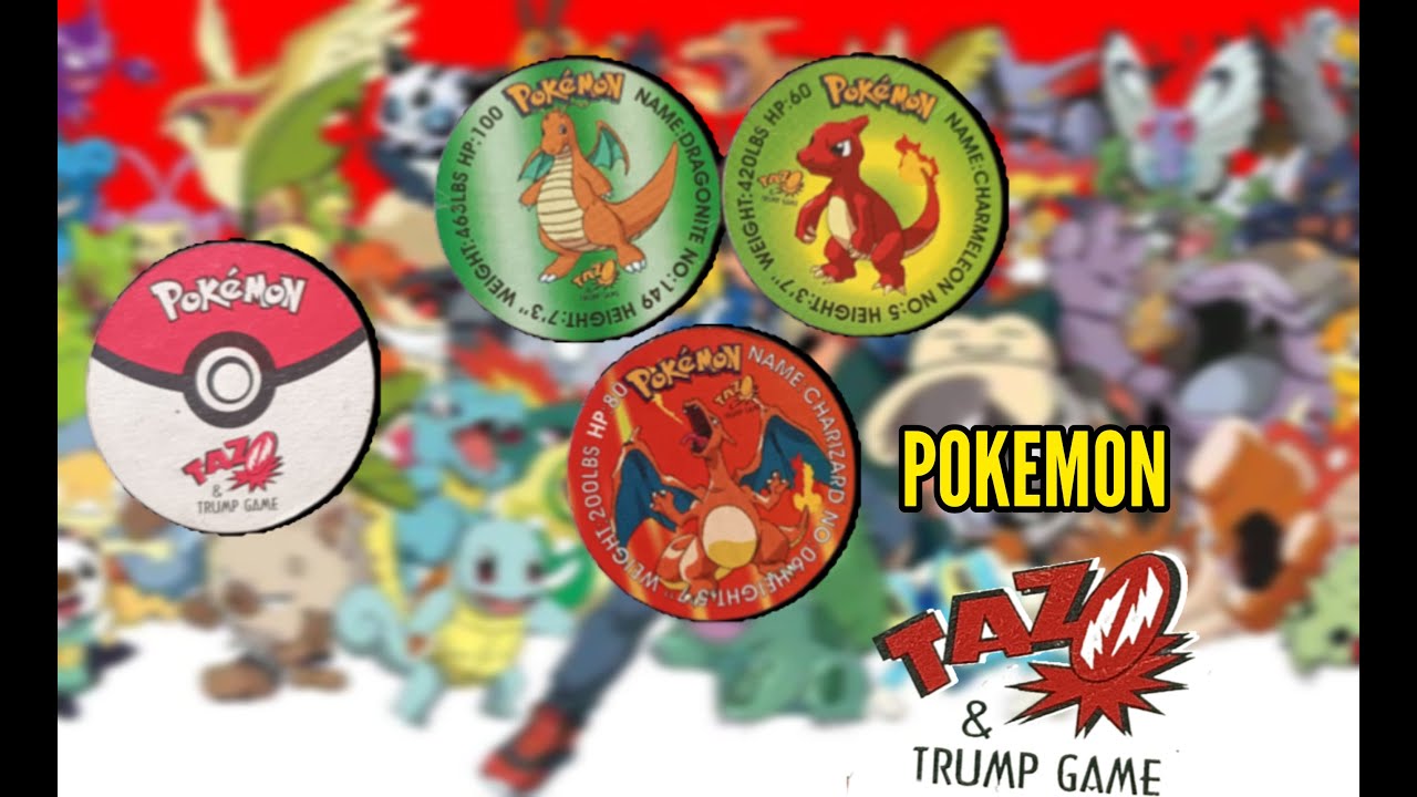 POKEMON TAZOO - 2003 || CARDBOARD TYPE - YouTube