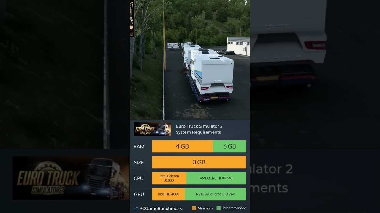 Euro Truck Simulator 3 System Requirements