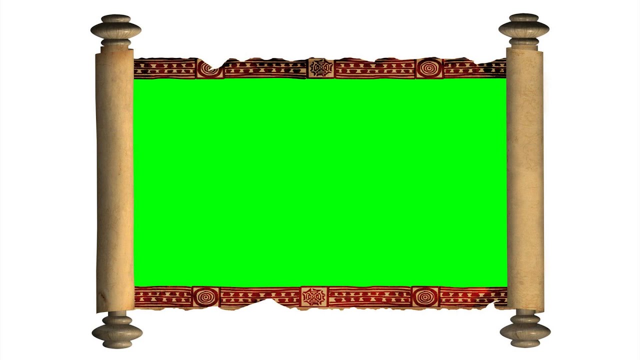 ancient greek book in green screen free stock footage - YouTube