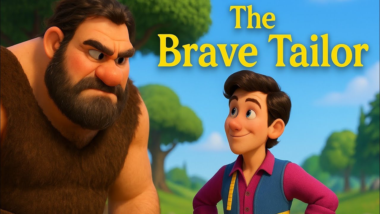 The Brave Tailor - Animated Moral Story for Kids | 3D Fairy Tale in ...