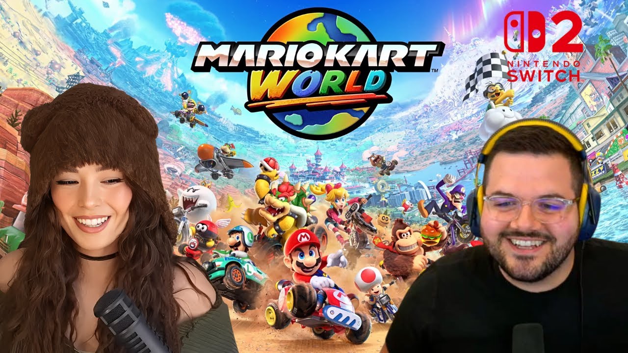 Nintendo sponsors Valkyrae and CouRageJD with Switch 2 Part 1 ...