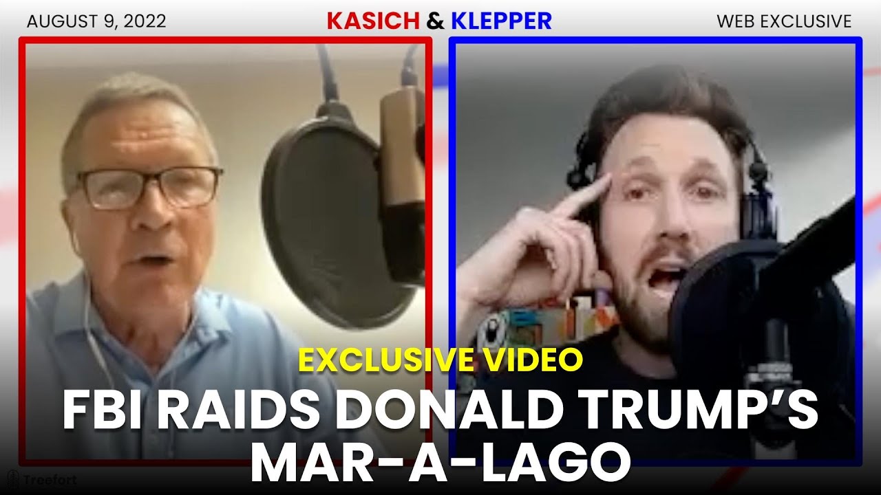 John Kasich & Jordan Klepper REACT to FBI Raid of Trump's Mar-a-Lago ...