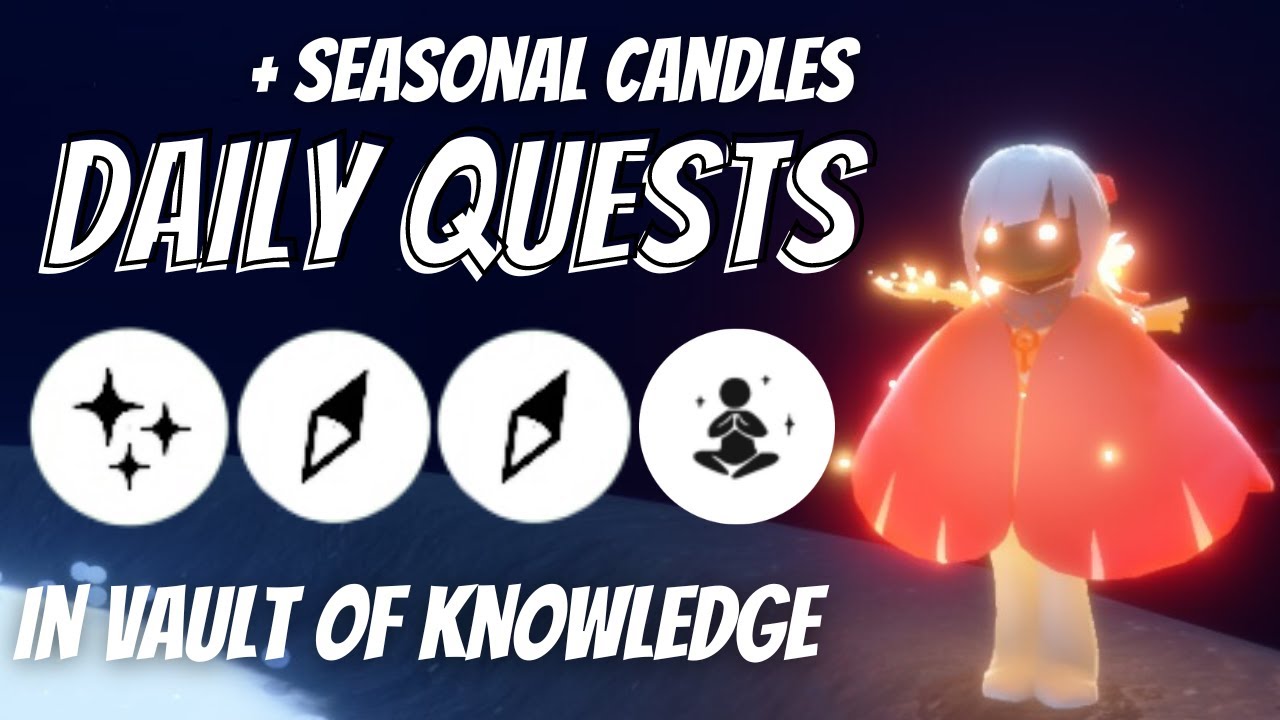 Today's Daily Quests in Vault of Knowledge | Sky: Children of the Light ...