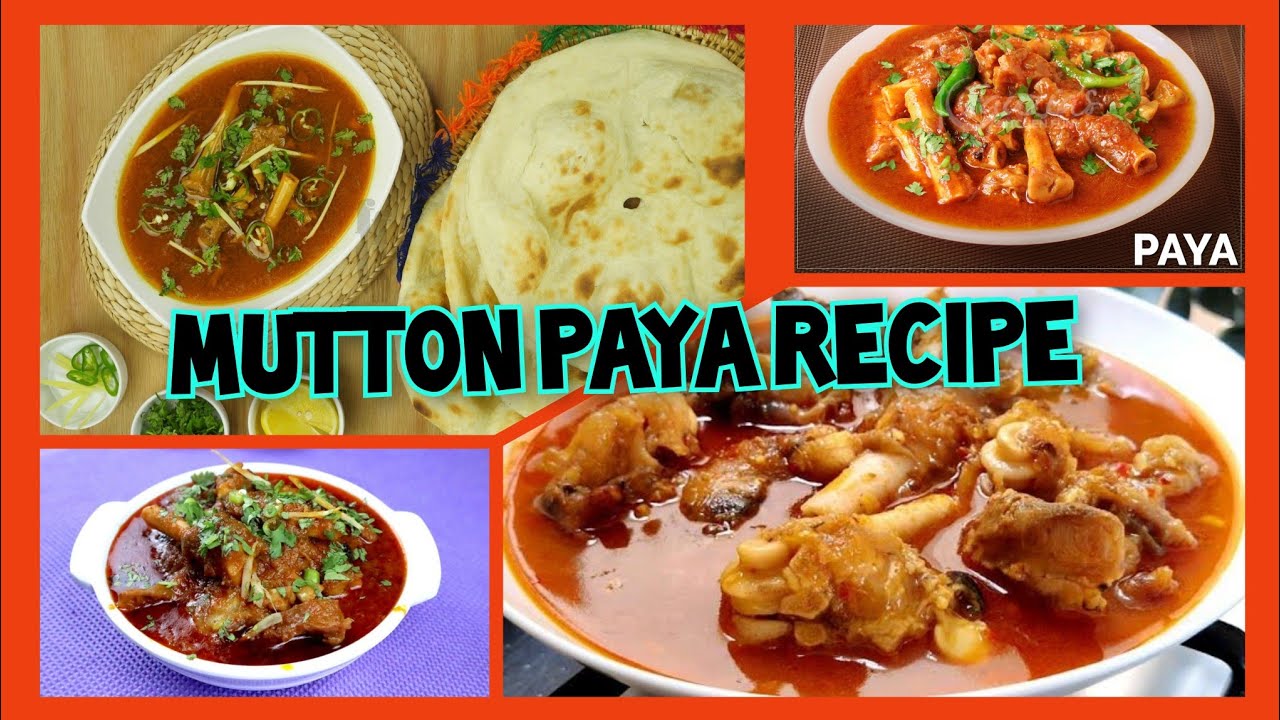 Mutton PAYE Recipe||How to make delicious PAYE at Home 🏡||easy Quick ...