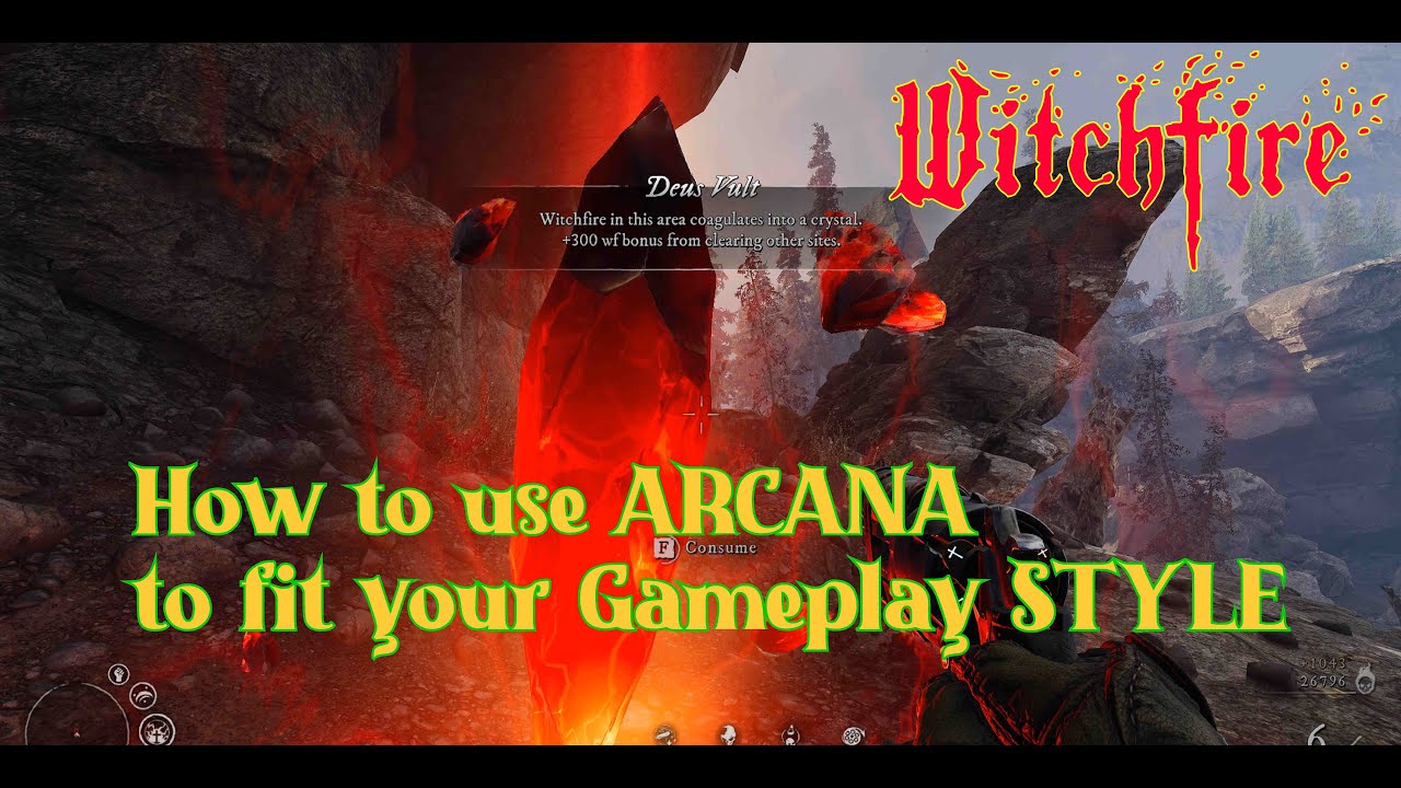 Witchfire! ARCANA , How to use it for weapon boosting... - YouTube