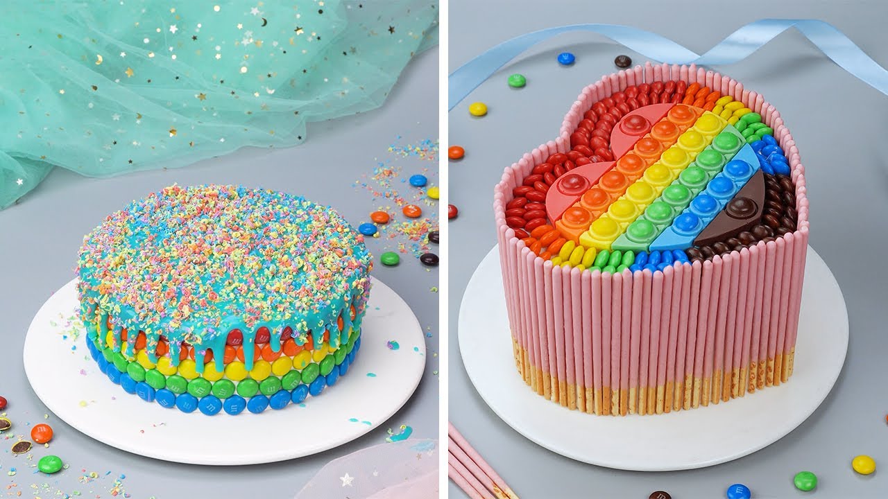 Top Beautiful Color Cake Decorating Ideas | Best Satisfying Cake ...