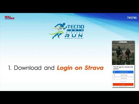 Tecno India Virtual Run - Strava App and the Tecno India Virtual Run App Tutorial